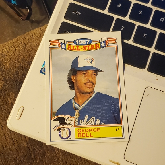 Other | George Bell Baseball Card | Poshmark